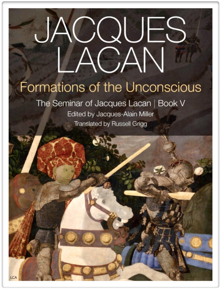 Lacan Circle Reading Group: Seminar V – Lacan Circle of Australia